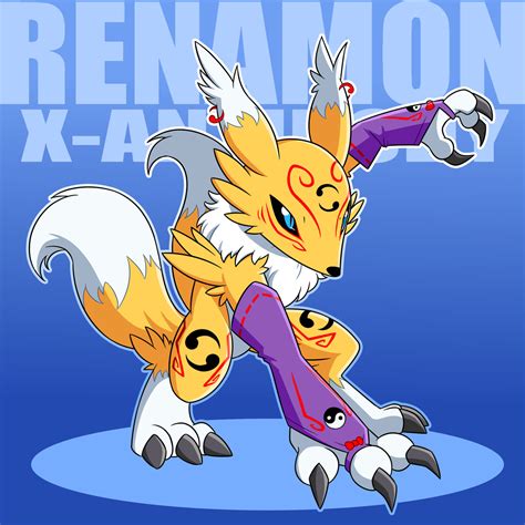 Renamon X By Zeskii On Deviantart