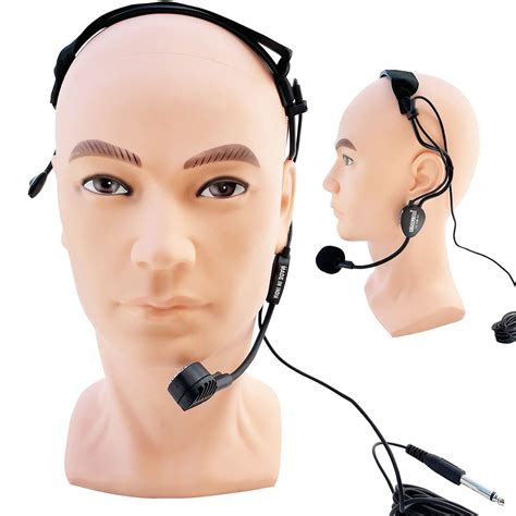 5 Core Wired Unidirectional Mic Headset 1 4 Connector