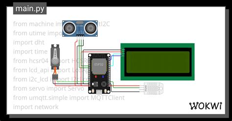 Dht And Ultrasonic Wokwi Esp32 Stm32 Arduino Simulator