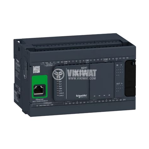 Controller Programmable Tm241cec24t 24vdc Schneider Electric Vikiwat