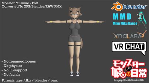 Monster Musume Polt Xpsfbxmmd By Higuys920 On Deviantart