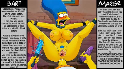 Rule 34 Ai Generated Bart Simpson Blue Hair Bondage Dildo Electric Electric Baton Electric