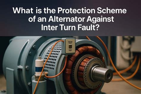 What Is The Protection Scheme Of An Alternator Against Inter Turn Fault Electrical
