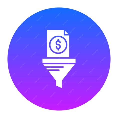 Premium Vector Data Filtering System Vector Illustration