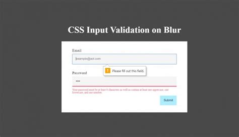 Bootstrap Form Validation Examples Code Snippet OnAirCode