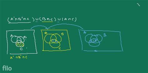Let A And B Be Two Sets Then A Cup B C Cup Left A C Cap B Right