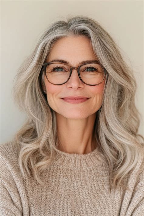 31 Crazy Good Hairstyles For Older Women With Glasses To Try In 2024