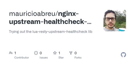 Github Mauricioabreu Nginx Upstream Healthcheck Demo Trying Out The Lua Resty Upstream