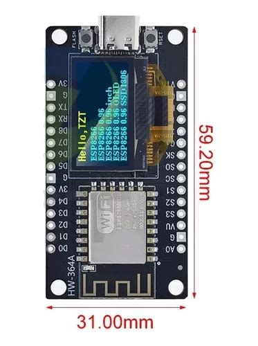 Nodemcu Esp8266 0 96 Oled Ch340g Esp12f Arduino Raspberry 9 990 En