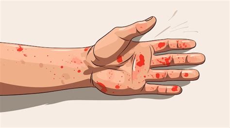 Professional Rash Skin On Hand Dermatological Rashes Itching Hands