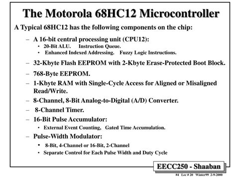 Ppt Microcontroller Basics Powerpoint Presentation Free Download