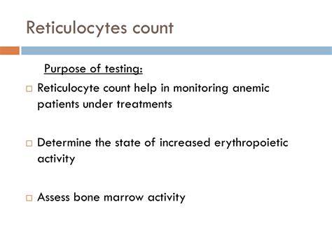 60658 Reticulocytes Count Pdf
