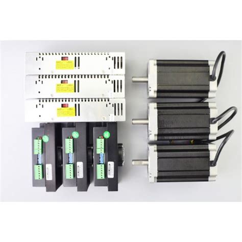 Axis CNC Controller Kit Nm Nema Stepper Motor Driver Power Supply For Sale