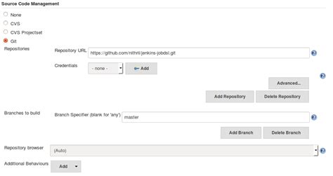 Jenkins Job Dsl Création Automatisée De Pipelines