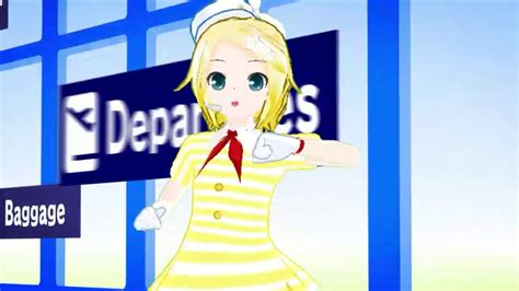 [mmd] Catch The Wave Rin Youtube