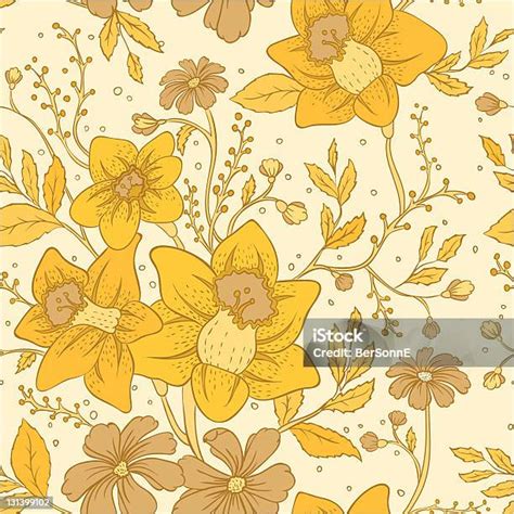 플로럴 연속무늬 고풍스런에 대한 스톡 벡터 아트 및 기타 이미지 고풍스런 복고풍 패턴 Istock