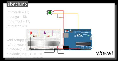 Latihan 2 Uji Coba Wokwi Esp32 Stm32 Arduino Simulator