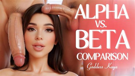 Alpha Vs Beta Cock Comparison Sph Goddess Kaya Clips4sale