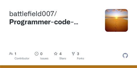 GitHub Battlefield007 Programmer Code Interview Guide BookCode