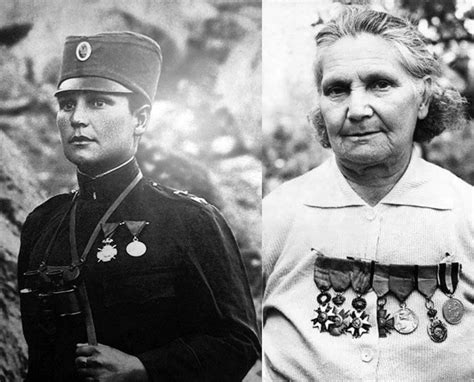 Милунка Савич Во время Первой Мировой войны переоделась мужчиной и ушла на фронт добровольцем