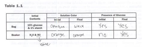Ap Bio Tom Skillings Table Diffusion Osmosis Lab