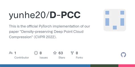 Github Yunhe D Pcc This Is The Official Pytorch Implementation Of Our Paper Density