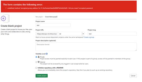 Unable To Create New Project Jira General Gitlab Forum