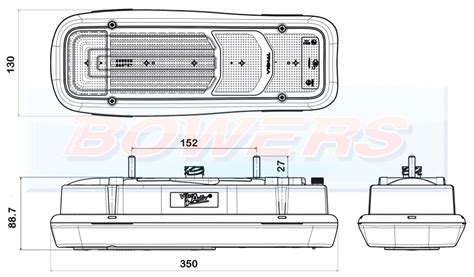 Genuine Vignal Lc15 L H Rear Tail Light For Iveco Daily Tipper Chassis Cab 2021 Bowers Parts