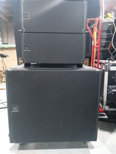 Jbl Powered Speakers Srx S Srx La Black Reverb