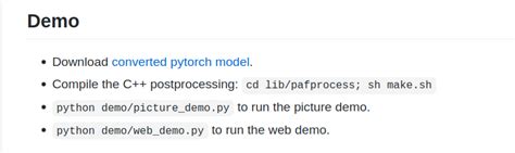 Pc에서 Pytorch 기반 Pose Estimation 실행 방법