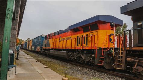 Awesome Day Railfanning Cp83 With Csxt 1973 Trailing On M436 Youtube