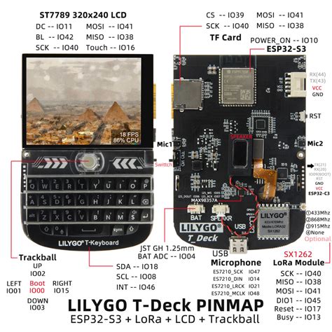 Lilygo T Deck Esp32 S3 868mhz Lora Module With 28 Inch Display Bastelgarage Electronics