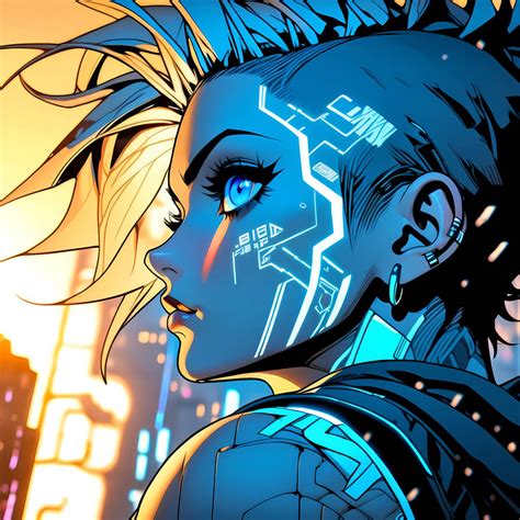 Cyberpunk Girl 182 By Flunex On Deviantart