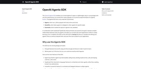 Openai Agents Js Marco De Trabajo En Javascript Para Agentes De Ia Creatiai