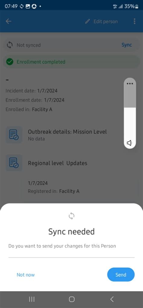 Dhis2 Android Capture Version Dhis2 V3 0 0 1 Is Not Synchronizing Or Sending Data Support