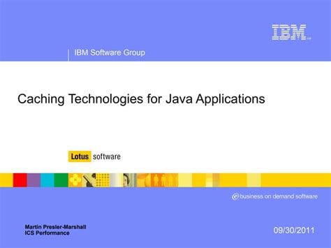 Caching Technology Comparison Ppt