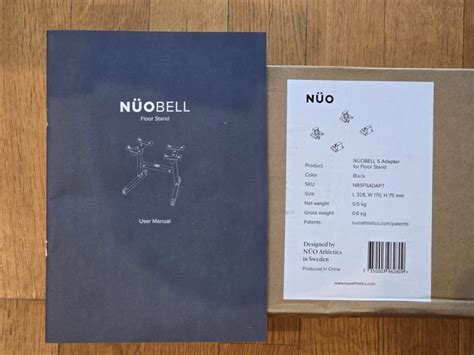 Nuobell Stalak Za Bučice Adapteri Za Nuobell S