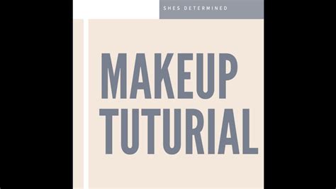 Make Up Tutorial Youtube