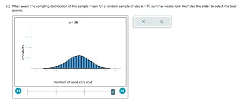 Solved C What Would The Sampling Distribution Of The