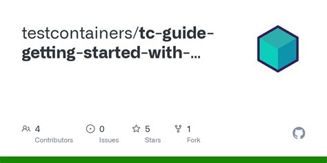 github testcontainers tc guide getting started with testcontainers