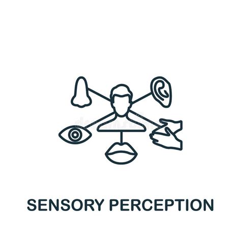 Sensory Perception Icon Line Simple Personality Icon For Templates