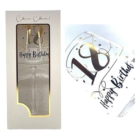 Wine Glass For Different Ages And Messages T Pack The Budget Warehouse