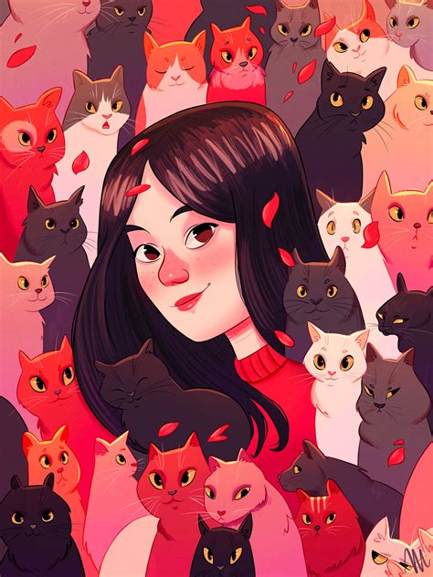 Kitty Girl Behance