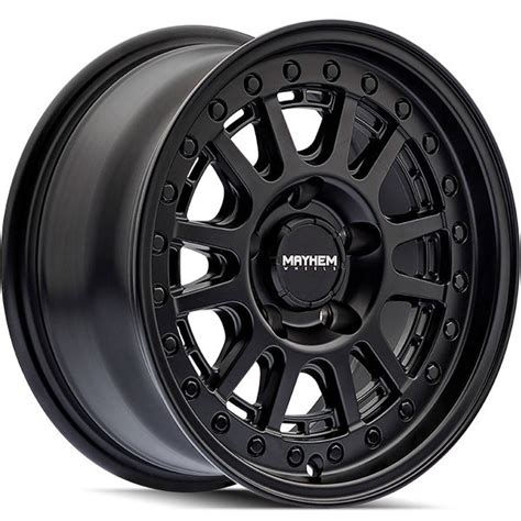 Mayhem 8305 Compass Matte Black Dually Wheels