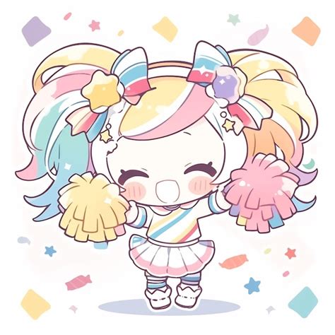 Anime Girl With Candy Adorable