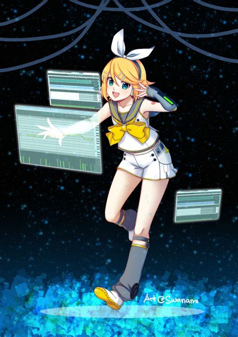 Kagamine Rin By Swanamii On Deviantart