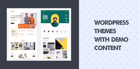 12 Wordpress Themes With Demo Content Freepremium