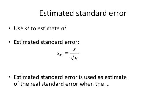 PPT Chapter Introduction To The T Statistic PowerPoint Presentation ID