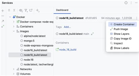 Docker Images Webstorm Documentation