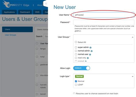 User Management And Access Control In Openresty Edges Web Console